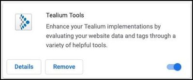 Tealium Toolsブラウザ拡張機能 | Tealiumツール | Tealium開発者ドキュメント